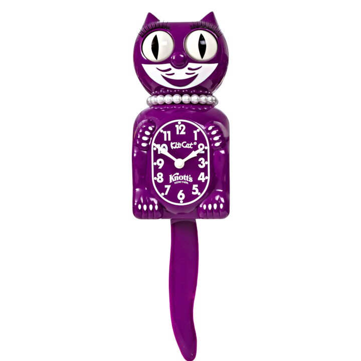 Boysenberry Kit-Cat Klock | Rich 15.5" Classic